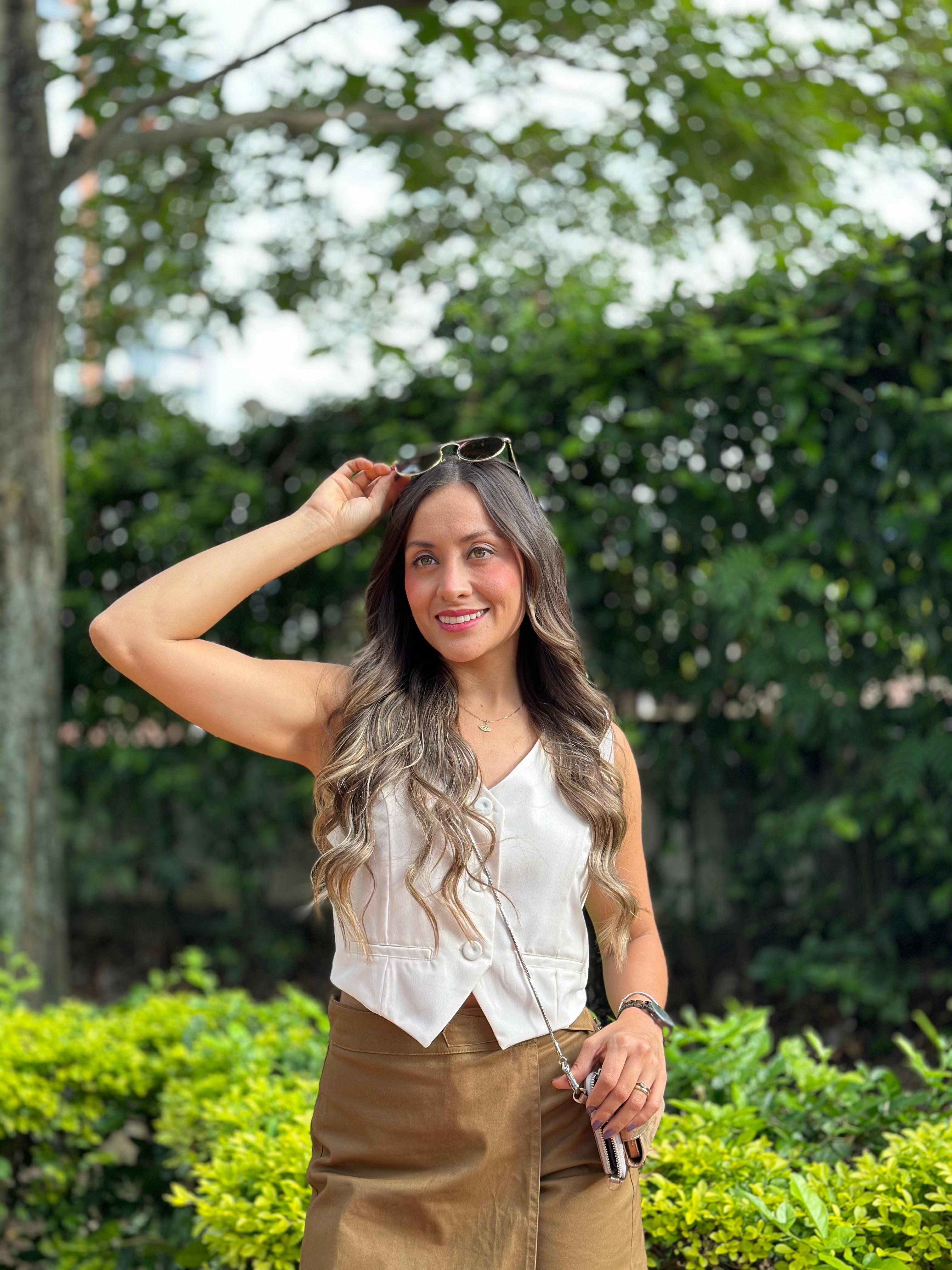 CHALECO VERONA MARFIL