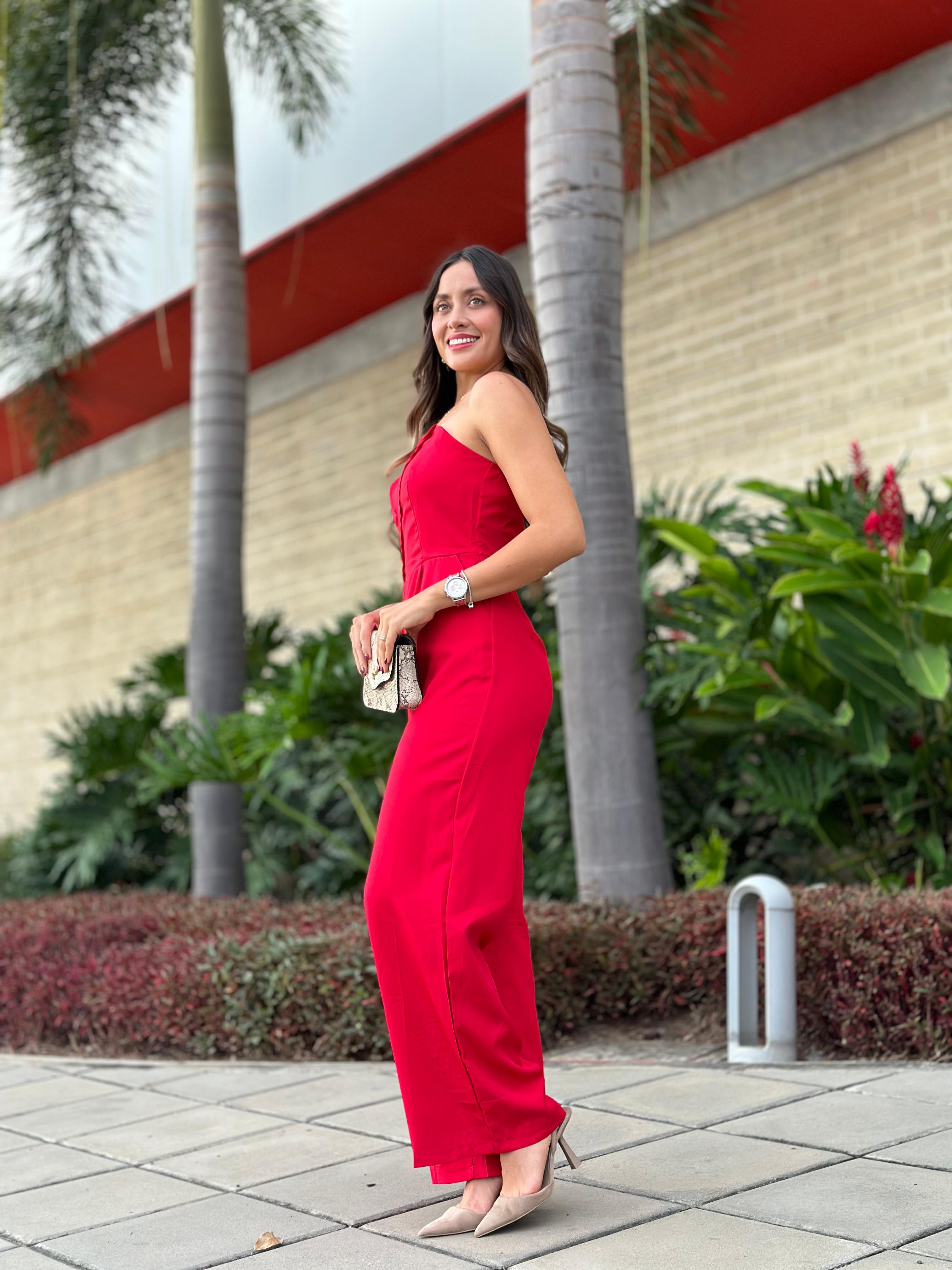ENTERIZO MERRY ROJO