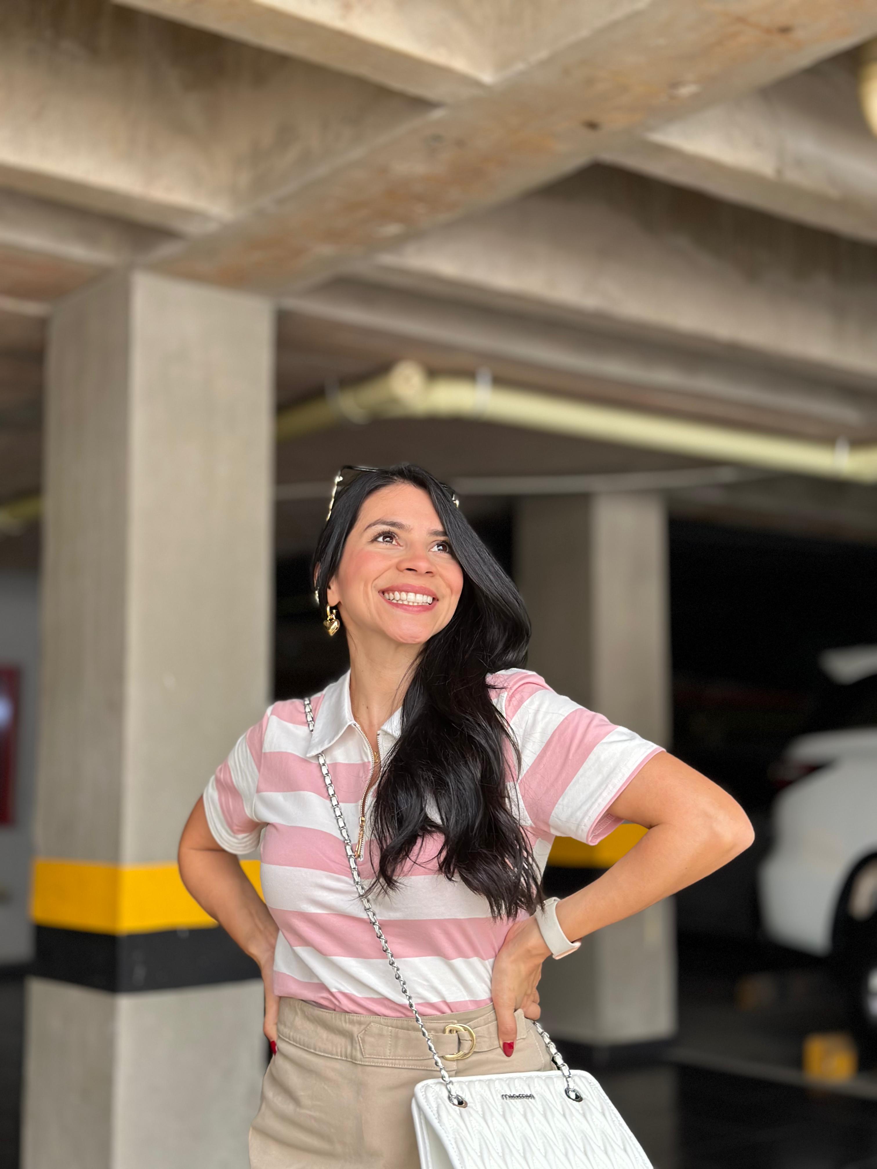 POLO CANDY PALO ROSA